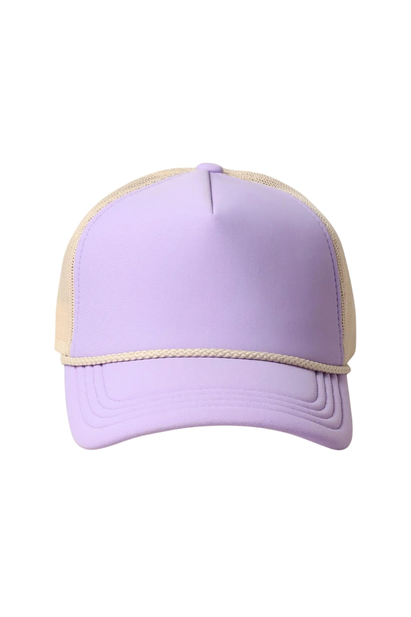 Natural Vibe Trucker Hat-Lavender – PinkTag